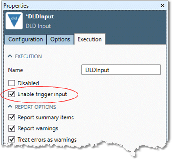 Trigger input and output