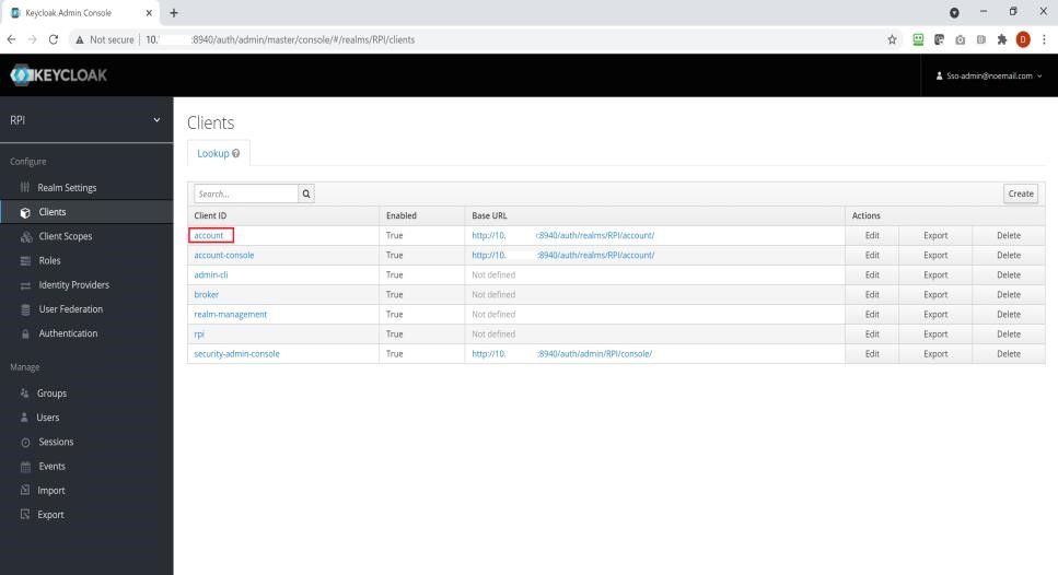 Admin: Appendix B - OpenID Connect configuration